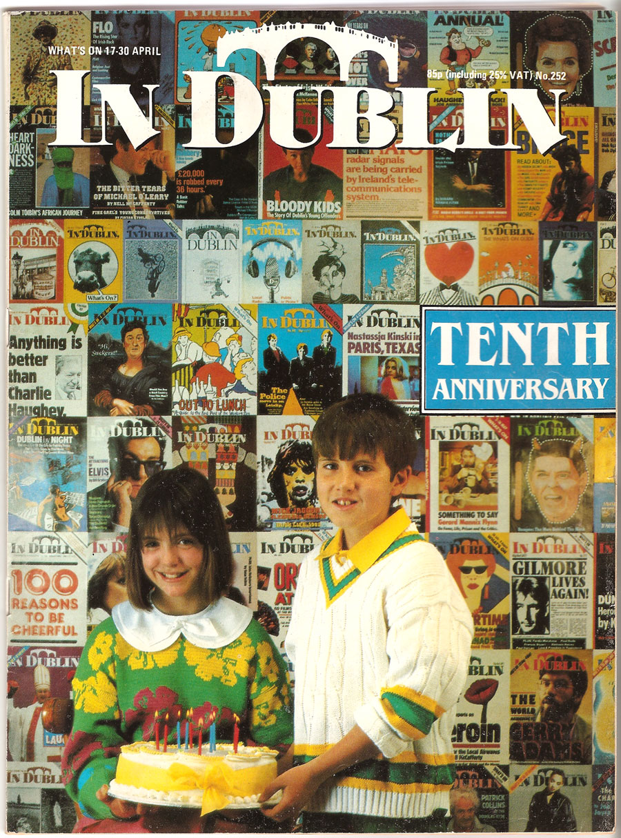 In Dublin magazine – 10th Anniversary Issue, April 1987 – Brand New Retro