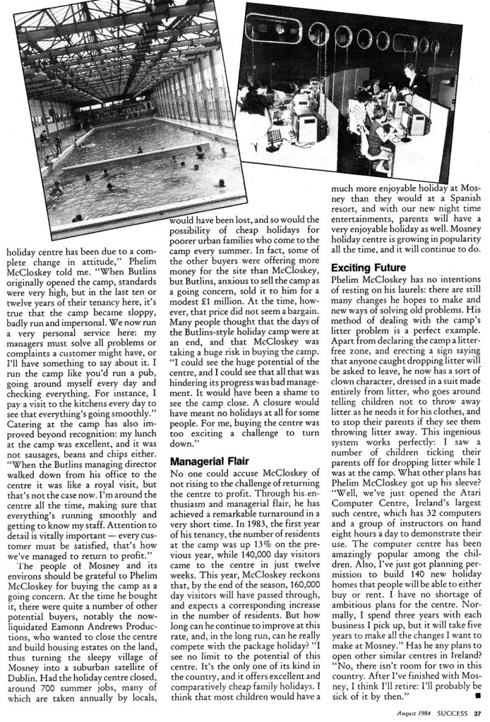 Show me the Mosney – More Irish Butlins 1960s to 1980s – Brand New Retro