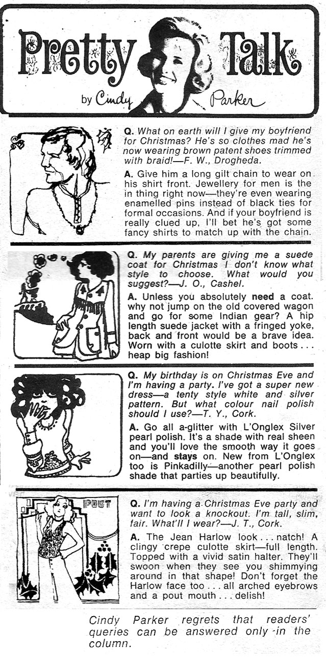 Retro Worries #26 – Pretty Talk, Christmas 1968 – Brand New Retro