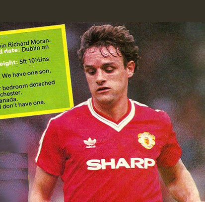 Focus on Kevin Moran – Shoot 1987 – Brand New Retro