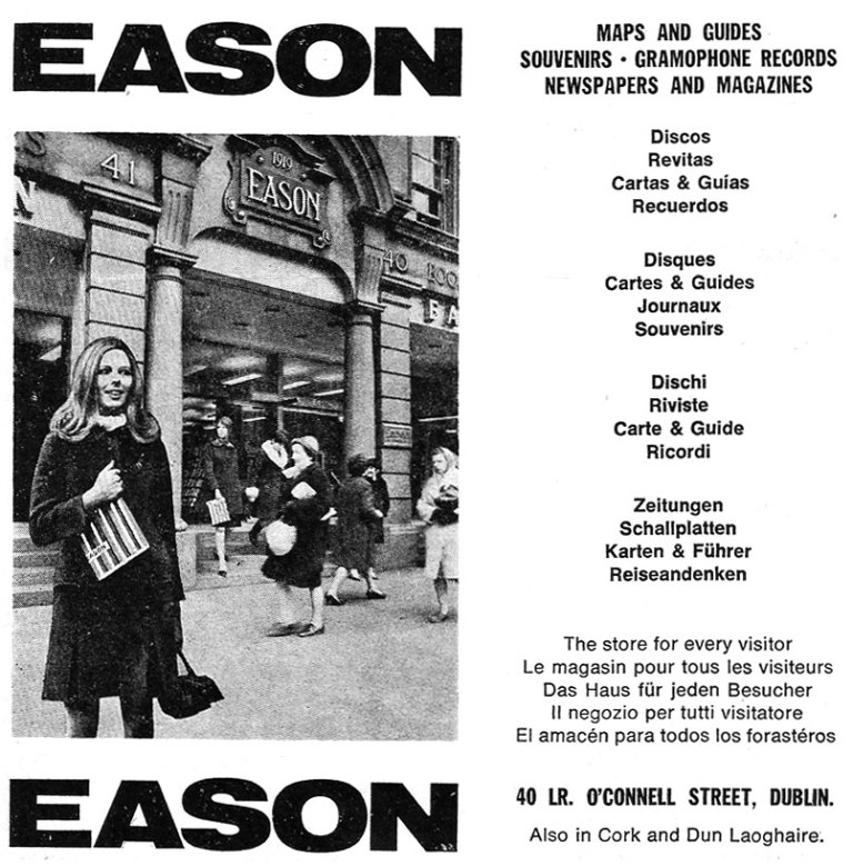Advert for Easons Newsagents 1968 – Brand New Retro