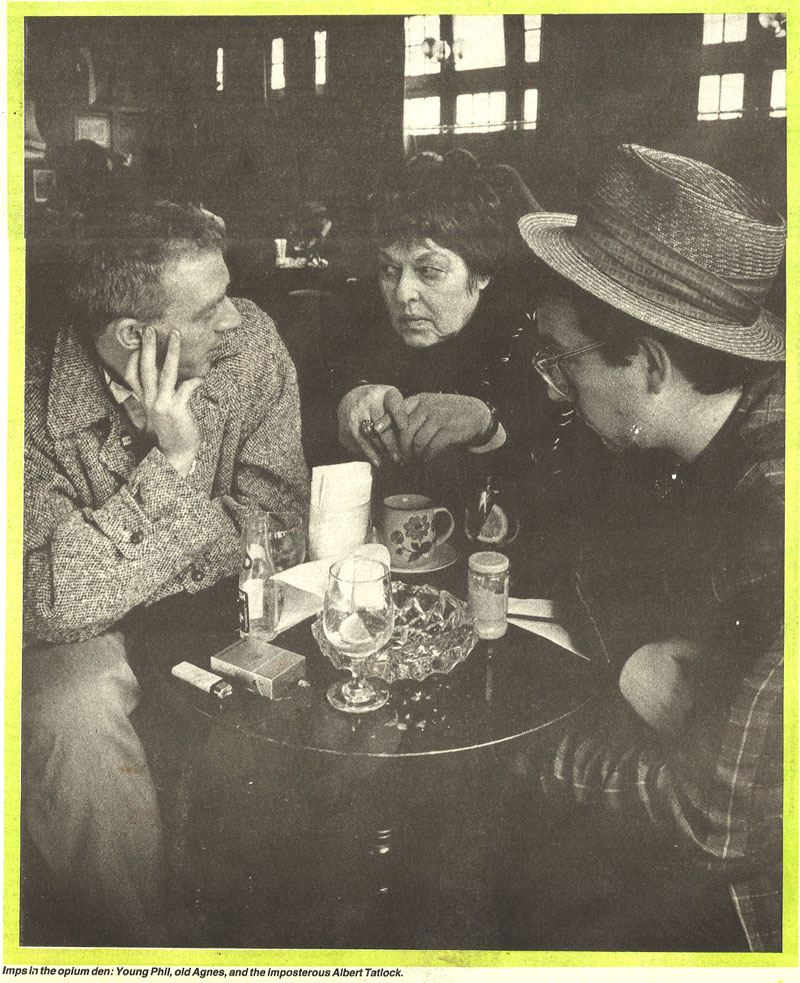 Phil Chevron, Elvis Costello & Agnes Bernelle – NME 1985 – Brand New Retro