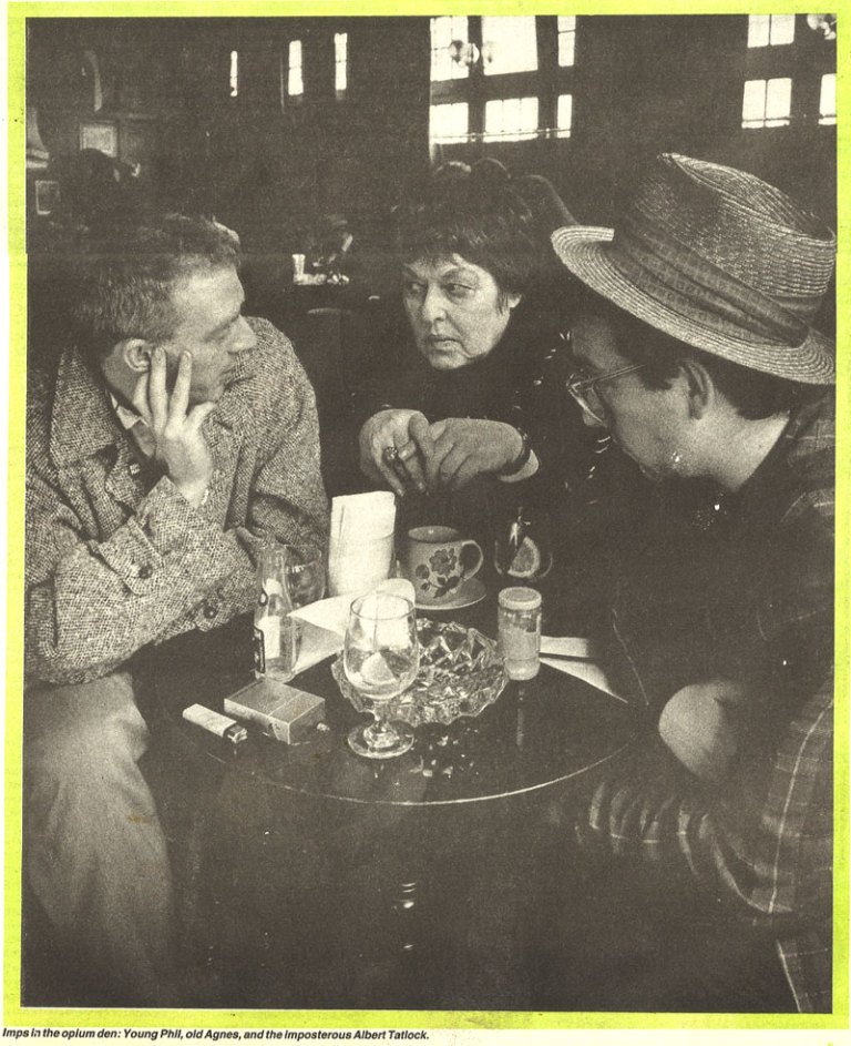 Phil Chevron, Elvis Costello & Agnes Bernelle – NME 1985 – Brand New Retro