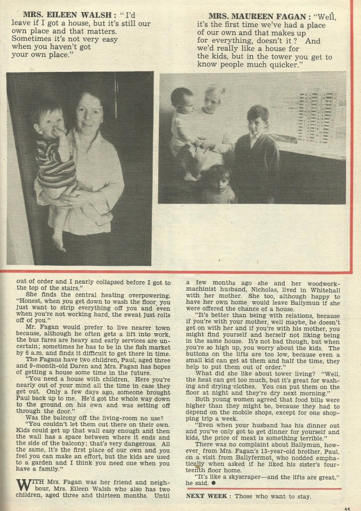 Ireland’s First New Town – Life in the Ballymun Housing Scheme – 1968 ...