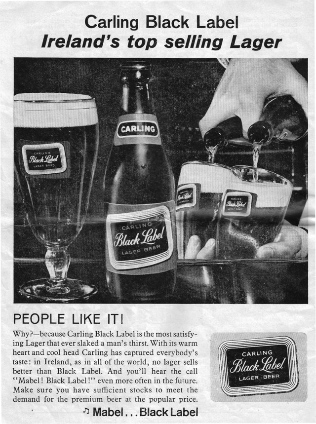 7 Irish Beer Adverts from 1964 – Brand New Retro