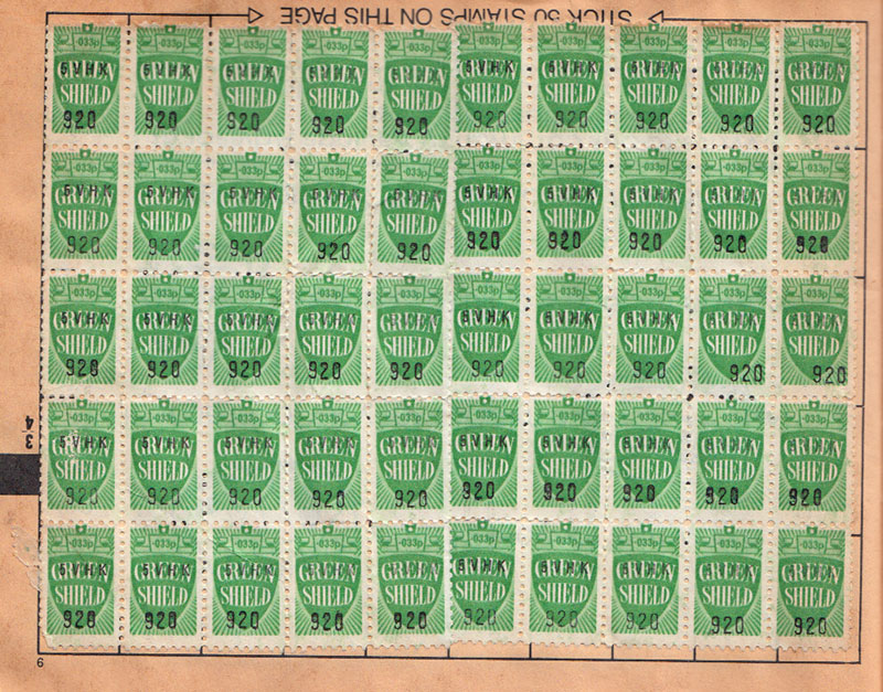 Green Shield Stamps in Ireland 1960s/70s – Brand New Retro